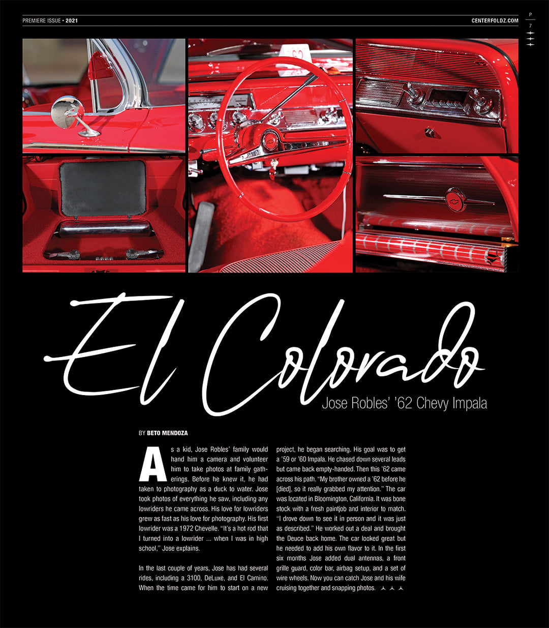 Issue #1 – Centerfoldz